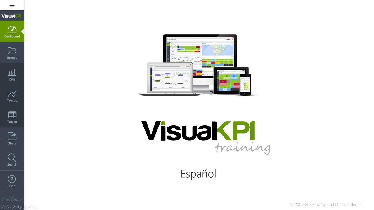 Visual KPI End User Training 01 - Introducción - Español - YouTube