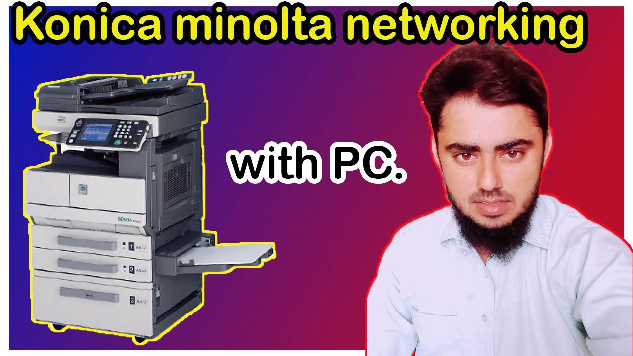 How To Connect Konica Minolta To Network | How to Connect My ...