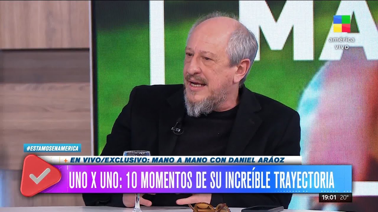 Daniel Aráoz sobre el humor a lo largo de su trayectoria - YouTube