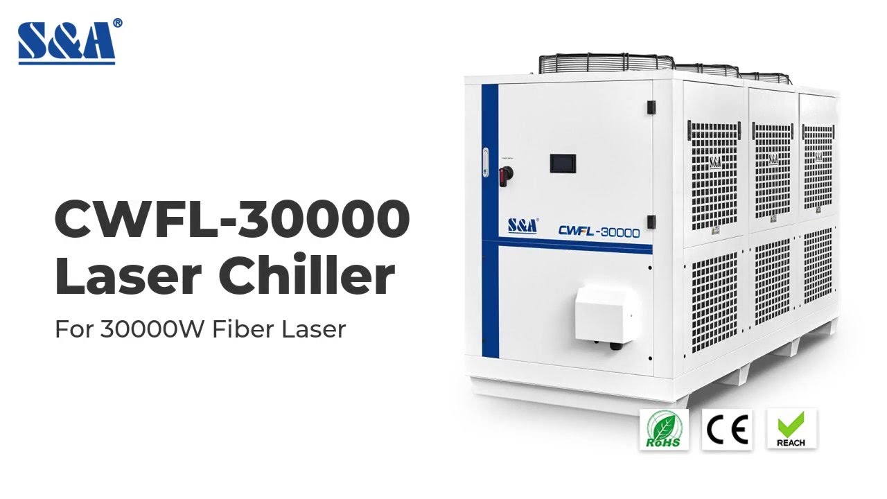 Laser Cooling Machine CWFL 30000 for 30KW High Performance Fiber Laser ...