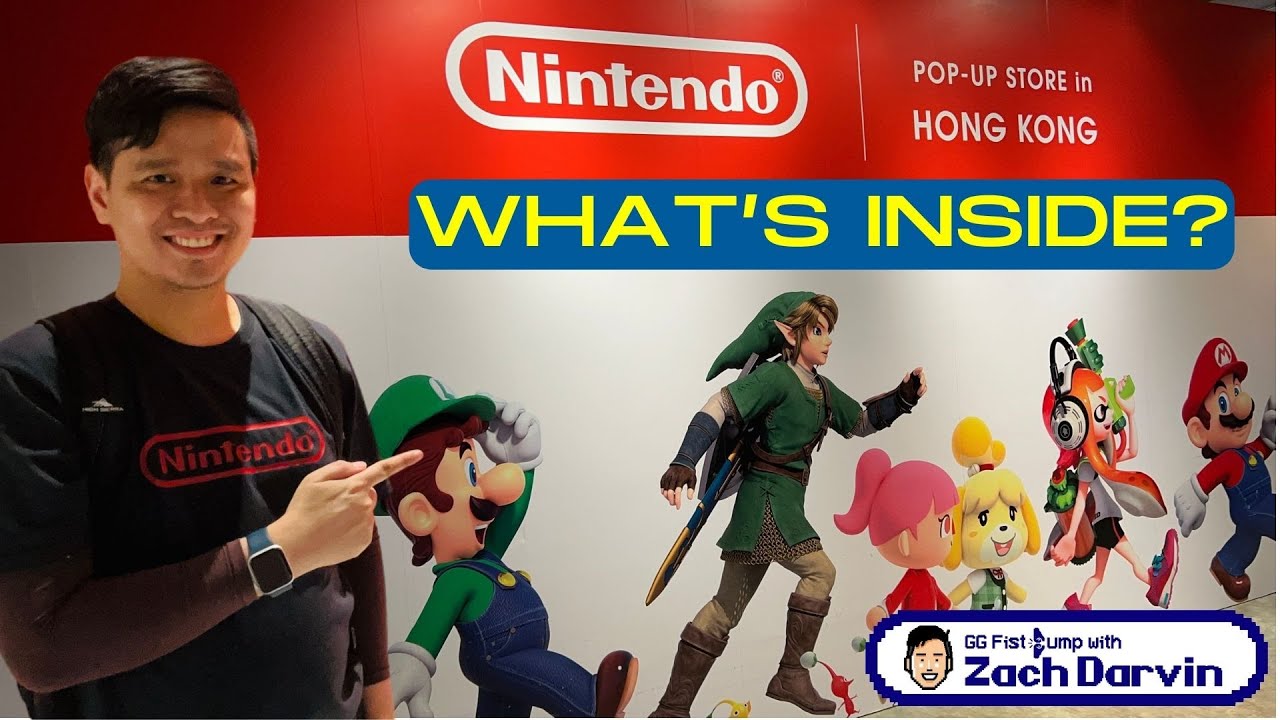 NINTENDO STORE TOUR: Merch, Nintendo Switch Games & More! - YouTube