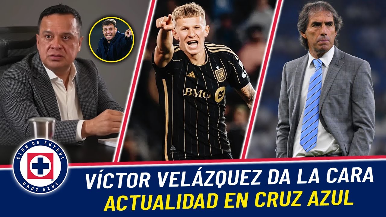 ÚLTIMA HORA en Cruz Azul, Victor Velázquez CONFIRMA a Bogusz, NUEVO ...