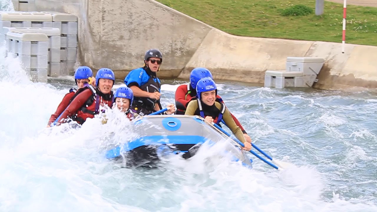 Lee Valley rafting - YouTube