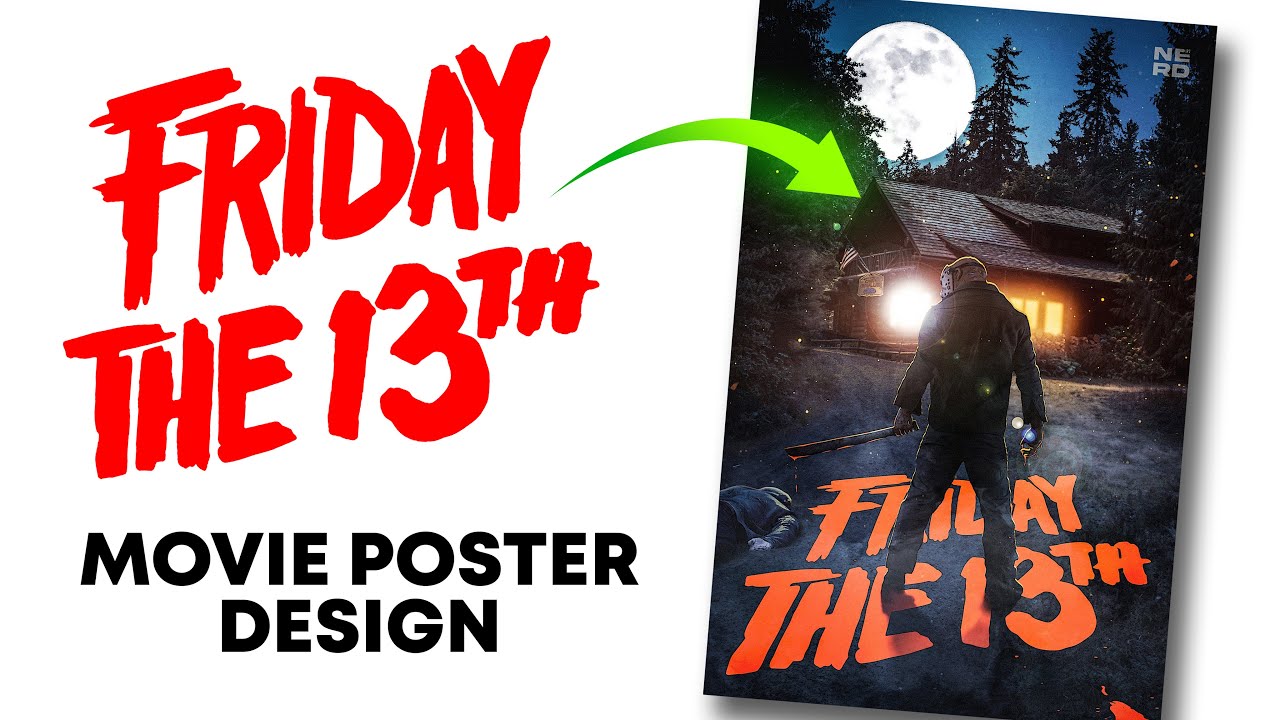 SPOOKY Photoshop Horror Movie Posters! Texas Chainsaw & Friday the 13th ...