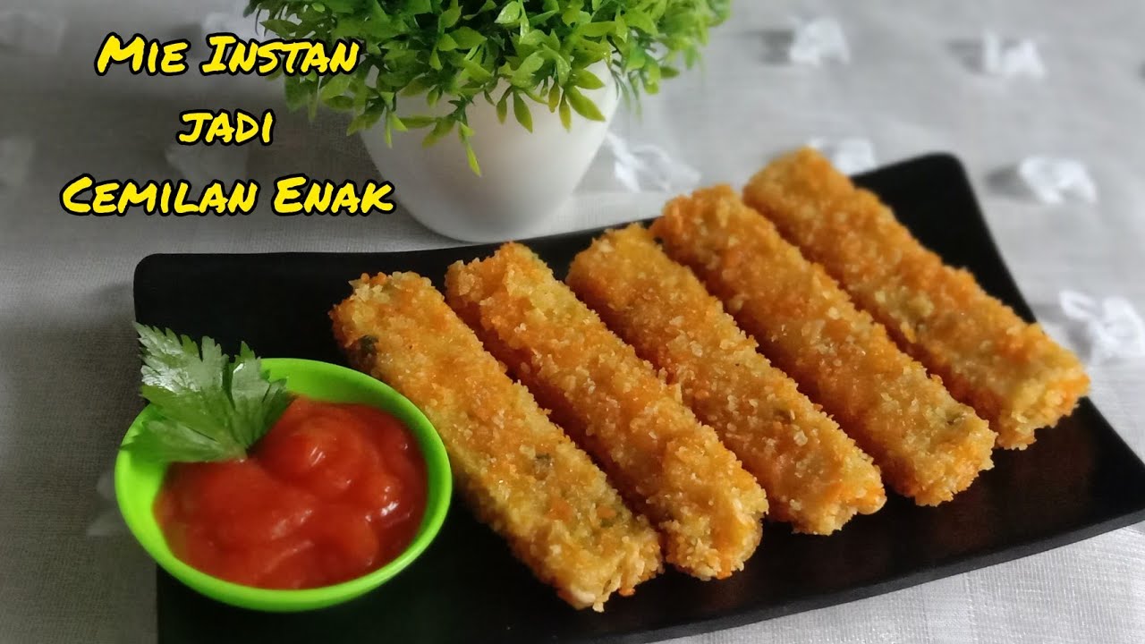 Cemilan Enak dari Mie Instan || Nugget Mie - YouTube