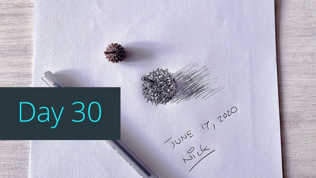 What can you draw in 5 mins? Day 30 (Daily video). - YouTube