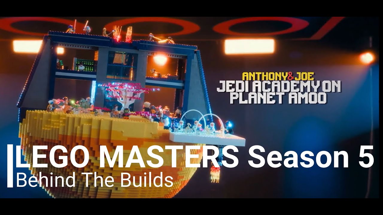 LEGO Masters Star Wars Behind The Build - Anthony and Joe's Jedi ...