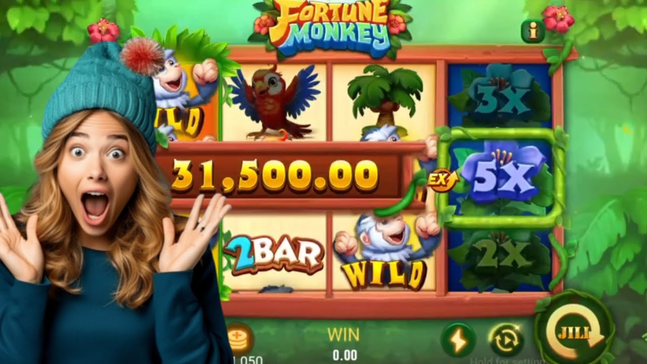 JILI New Slot Game Fortune Monkey 2024 - YouTube