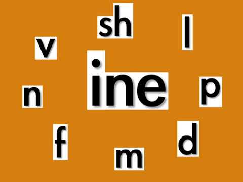 INE (Word Family Song) - YouTube