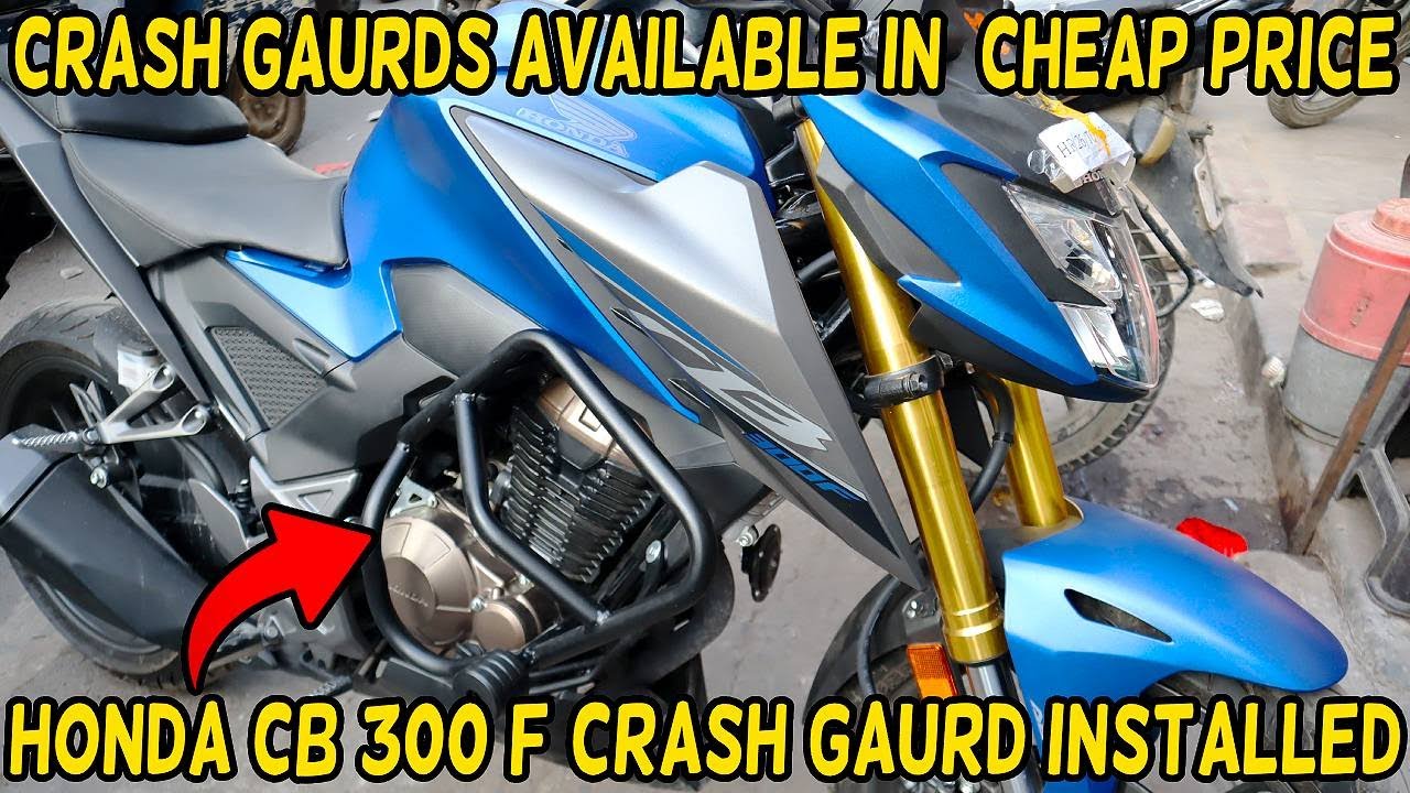 Honda CB 300F Modification | Honda CB 300 Crash Gaurd in Cheapest Price ...