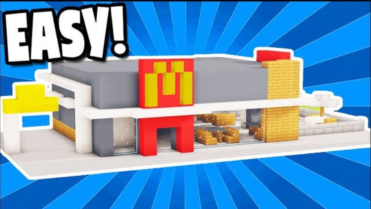 Building My Own McDonald's In Minecraft! ( BUILDING SERIES PART 2 ...