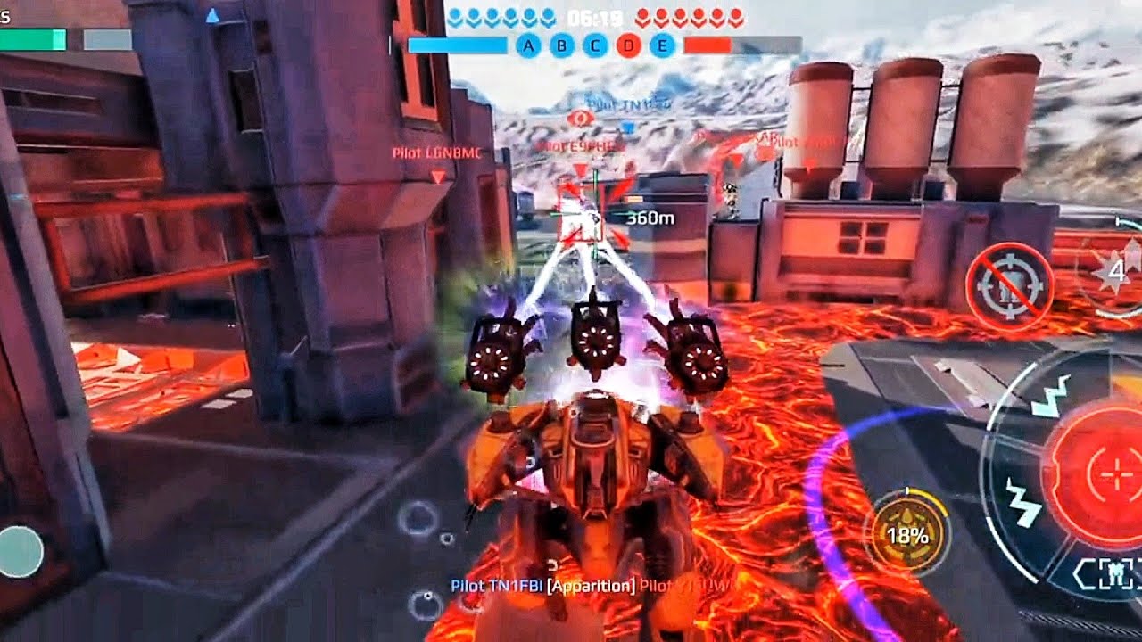 WR new TITAN weapon TONANS and Sharanga op gameplay #gaming #warrobots ...