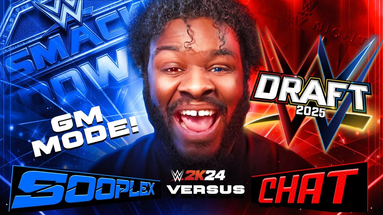 I CHALLENGE YOUTUBE CHAT IN A WWE 2K24 MYGM DRAFT! (SOOPLEX vs CHAT S4 ...