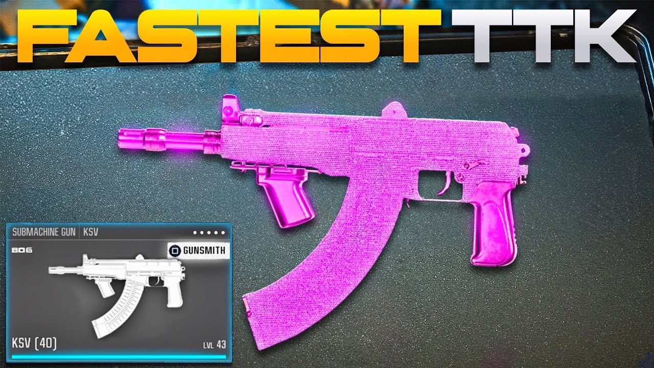 *NEW* BUFFED KSV is INSANE in WARZONE 4!! 😍🌴 (Best “KSV” Class Setup ...