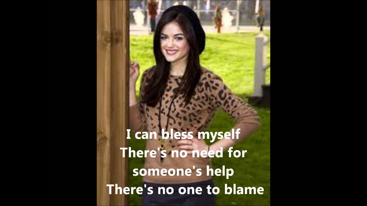 Bless myself lyrics- Lucy Hale - YouTube