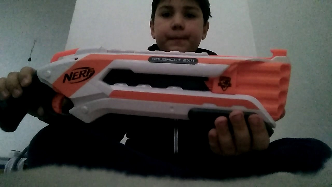 Распаковка nerf roughcut - YouTube