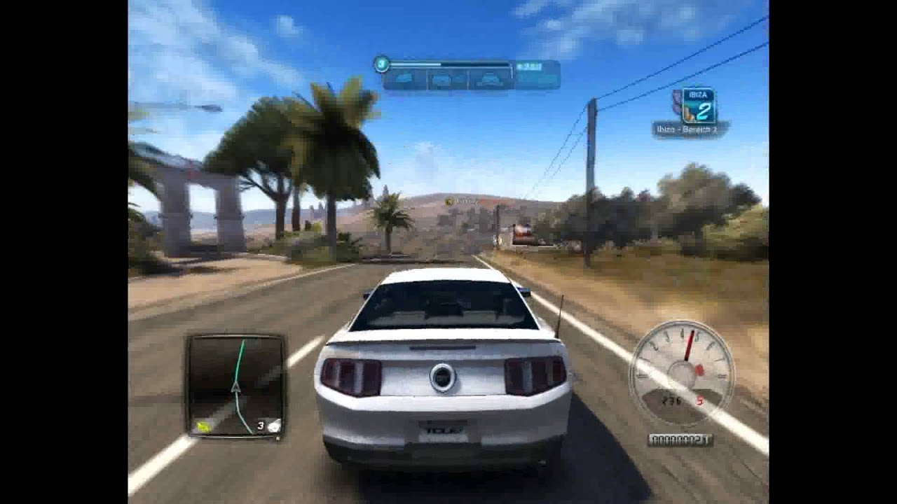 TDU2-autos testen / Ford mustang gt - YouTube