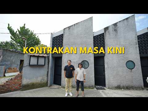 Rumah Kontrakan Unik Karya Arsitek