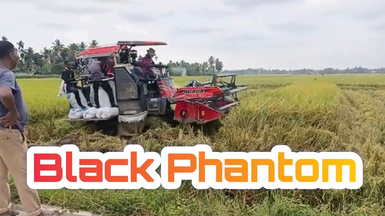 The Bimo BLACK PHANTOM machine, the Rice Field Monster, is strong and ...