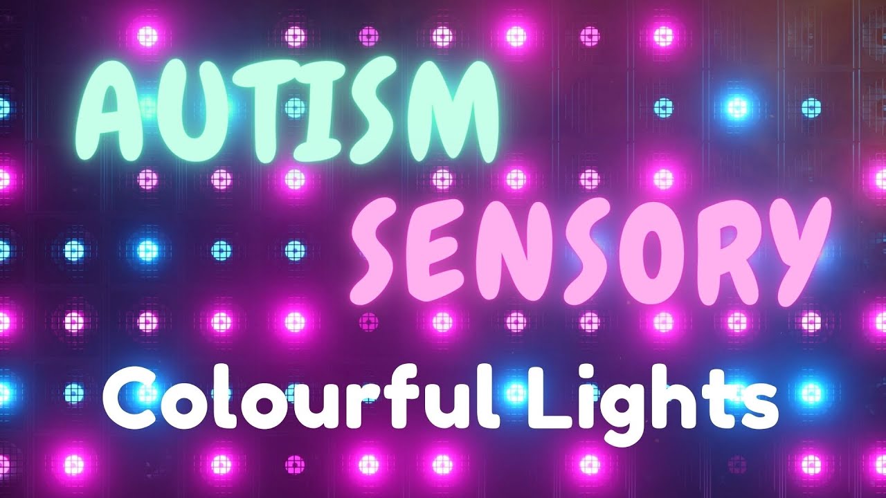 Sensory Soothing Colourful Lights - 15 Minute Sensory Break for ASD ...