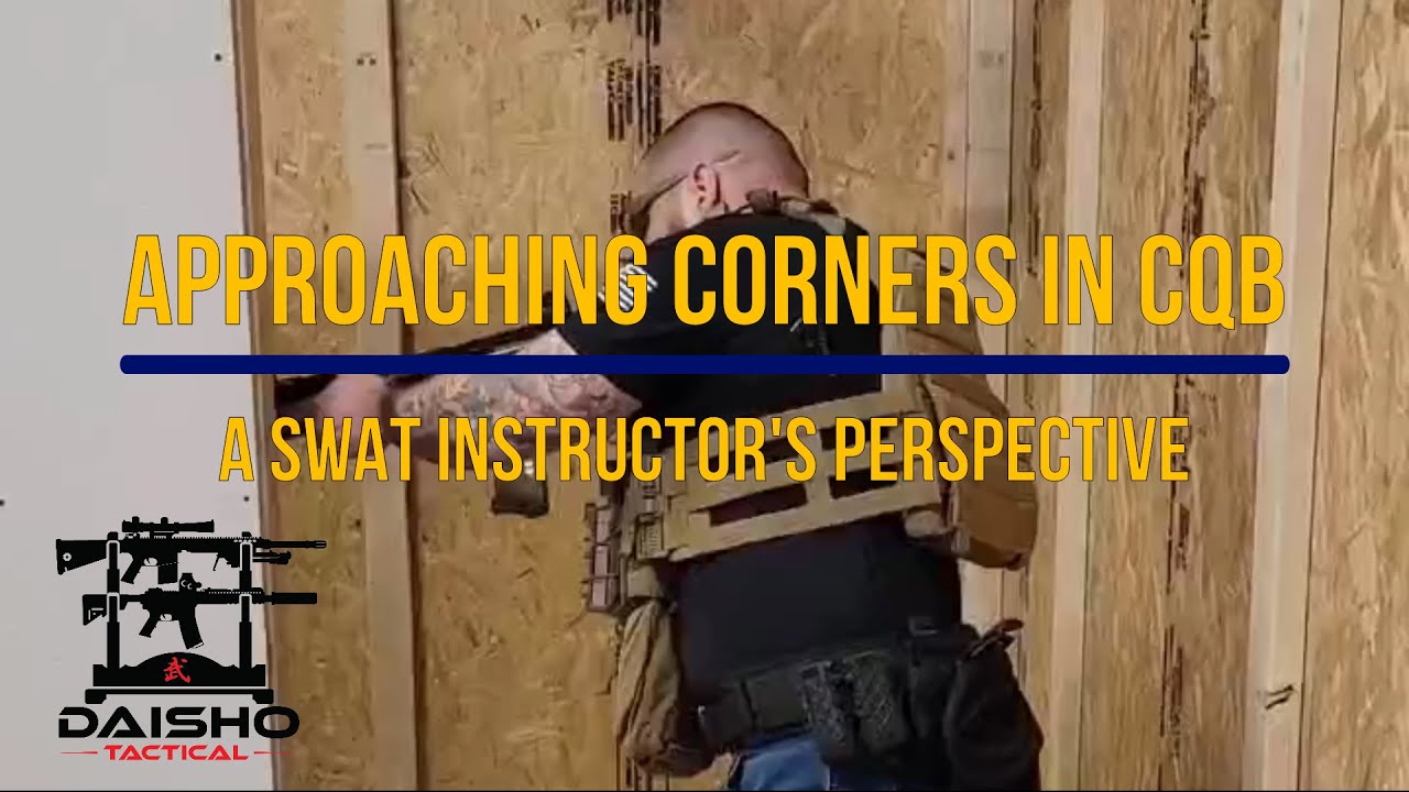 Approaching Corners in CQB - A SWAT Instructor's perspective - YouTube