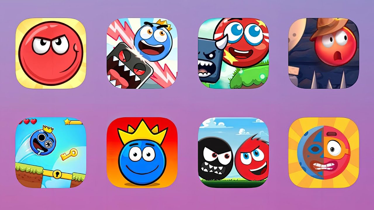 Red Ball 4, Ball World, Bossy Ball 5, Red Ball Secret, Jumping Ball and ...