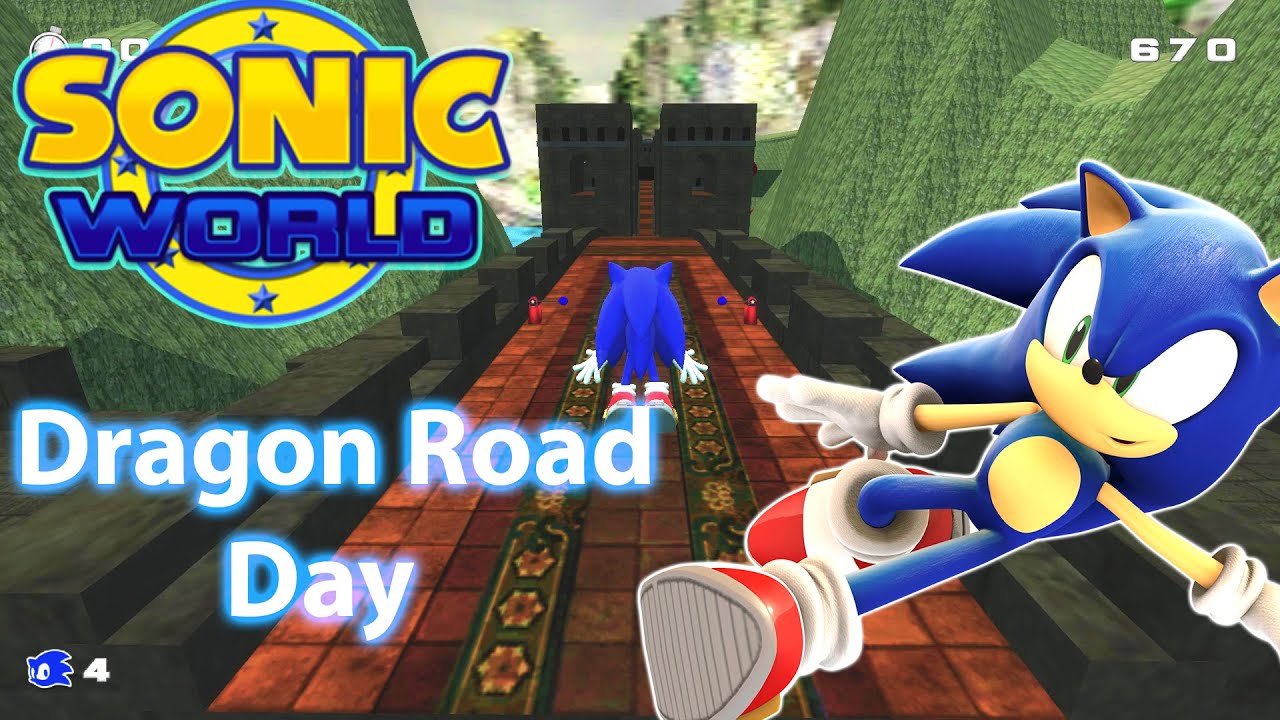 Sonic World R9: Dragon Road Day with Unleashed Sonic Showcase - YouTube