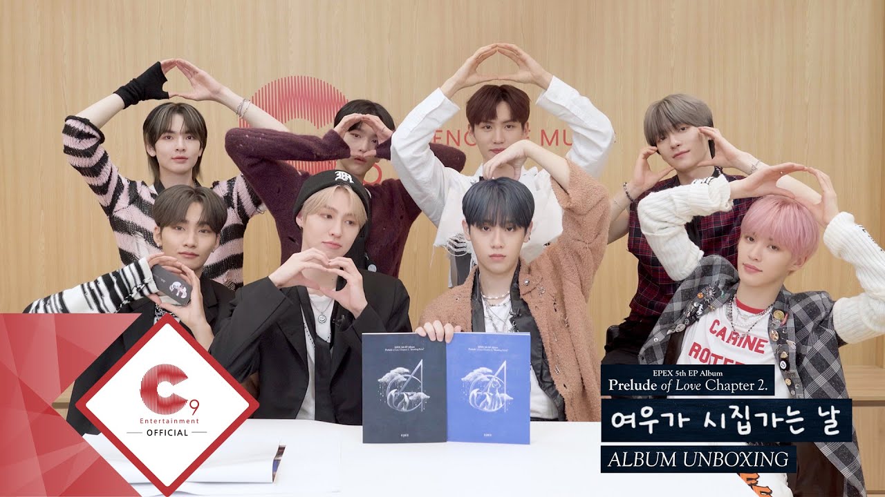 EPEX(이펙스) 5th EP Album 사랑의 서 챕터 2. '성장통' Self Unboxing(ENG SUB) - YouTube