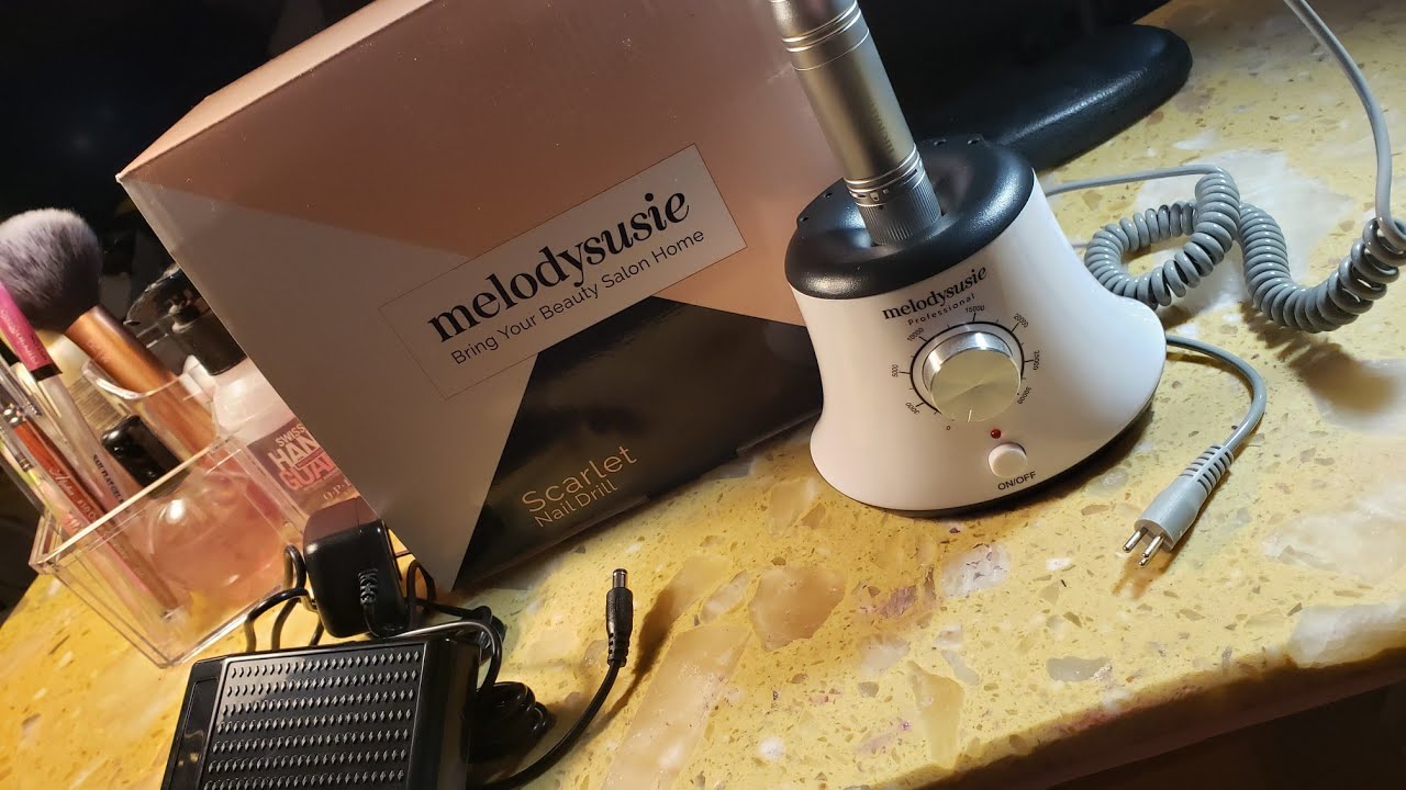 MELODYSUSIE NAIL DRILL! |unboxing and review| - YouTube