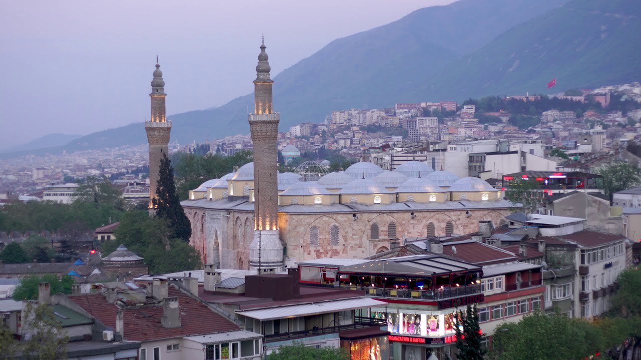 Bursa Ulu Cami Bursa Grand Mosque TURKEY - YouTube