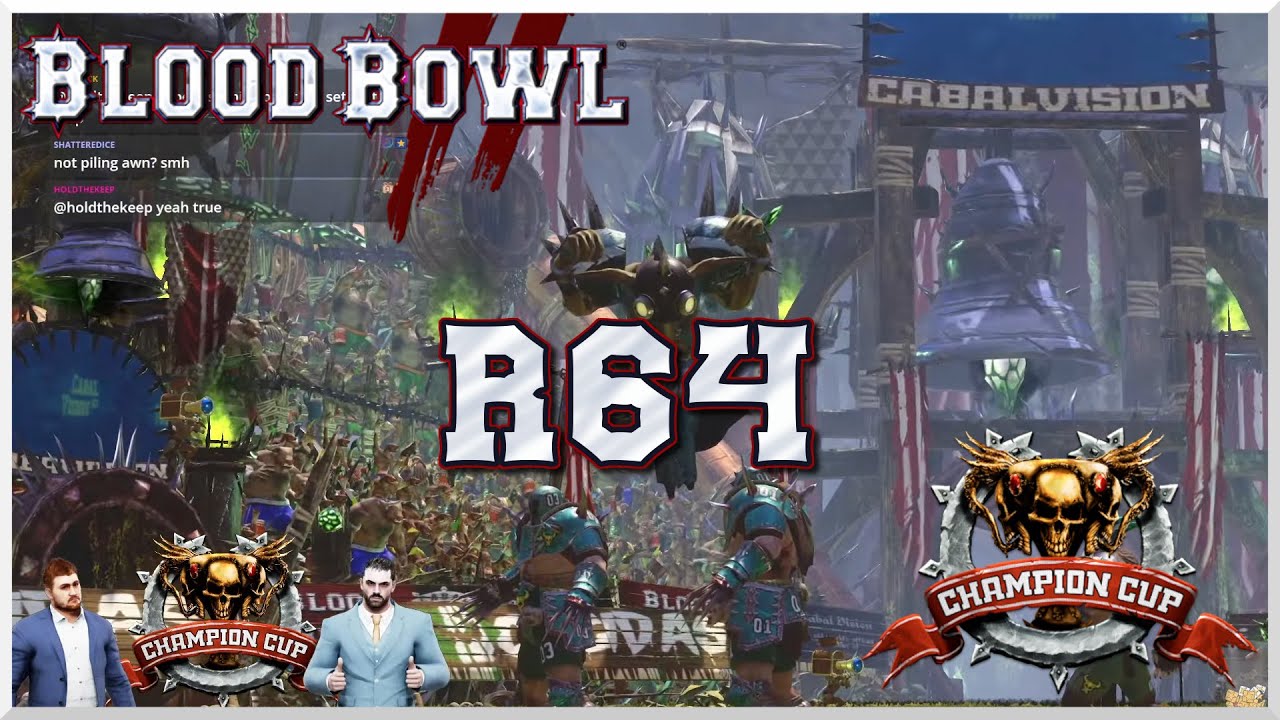 Blood Bowl 2 - CCL S49 Ro64 - Kolianxxxxxxx (Chaos) vs. Tech19 ...