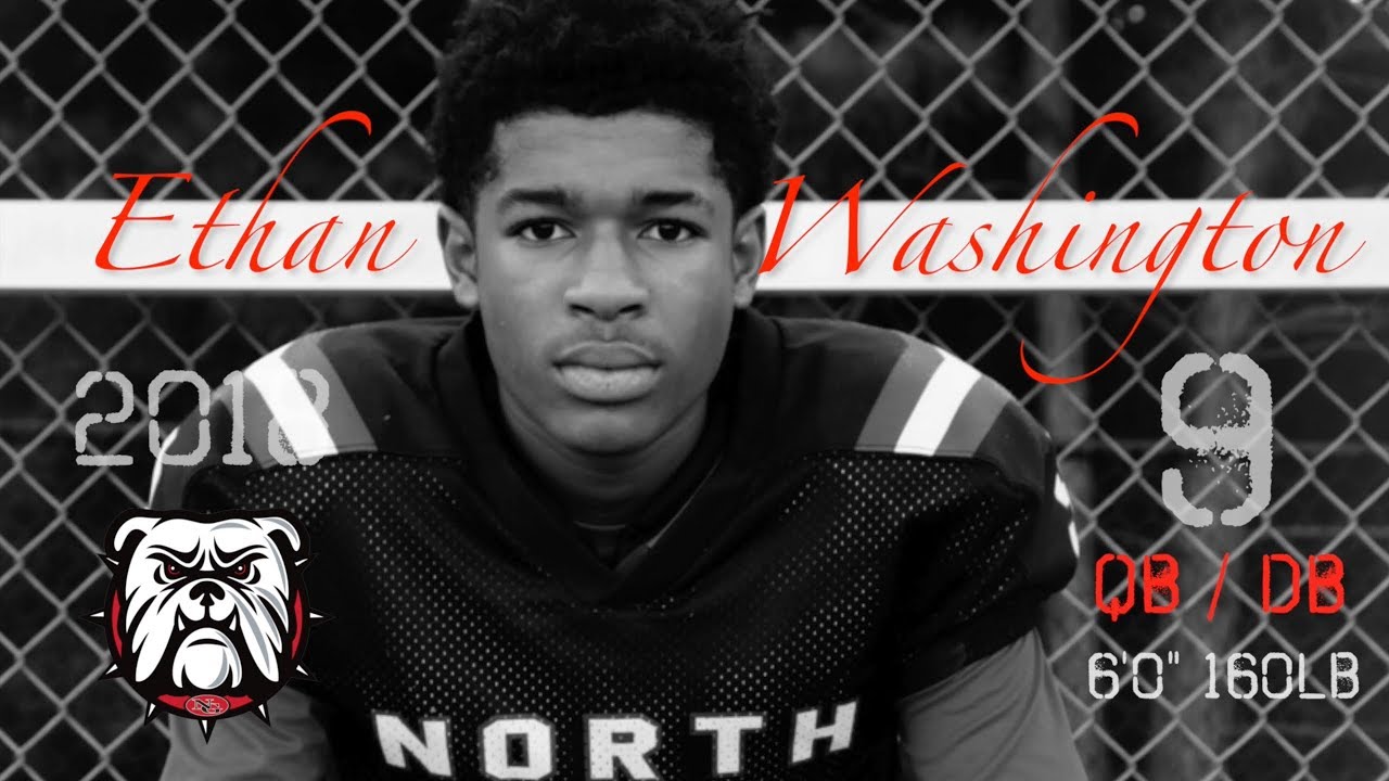 Ethan Washington 2018 Football Highlights - YouTube
