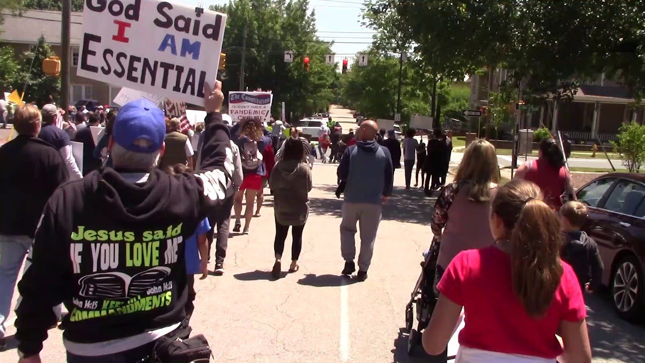 Reopen North Carolina Rally - YouTube