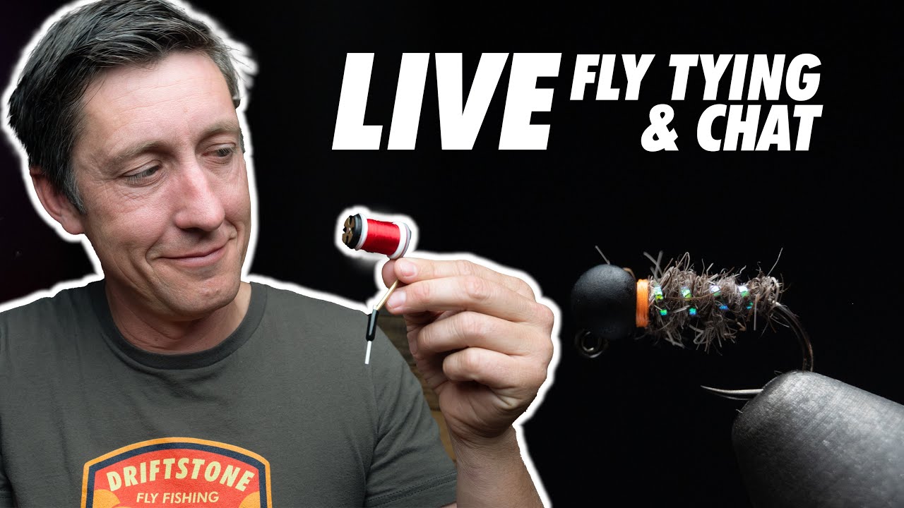 LIVE: Fly Tying & Chat (casual hangout) - YouTube