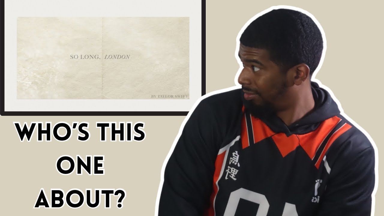 Taylor Swift - So Long, London (Lyric Video) | Who's in London? - YouTube
