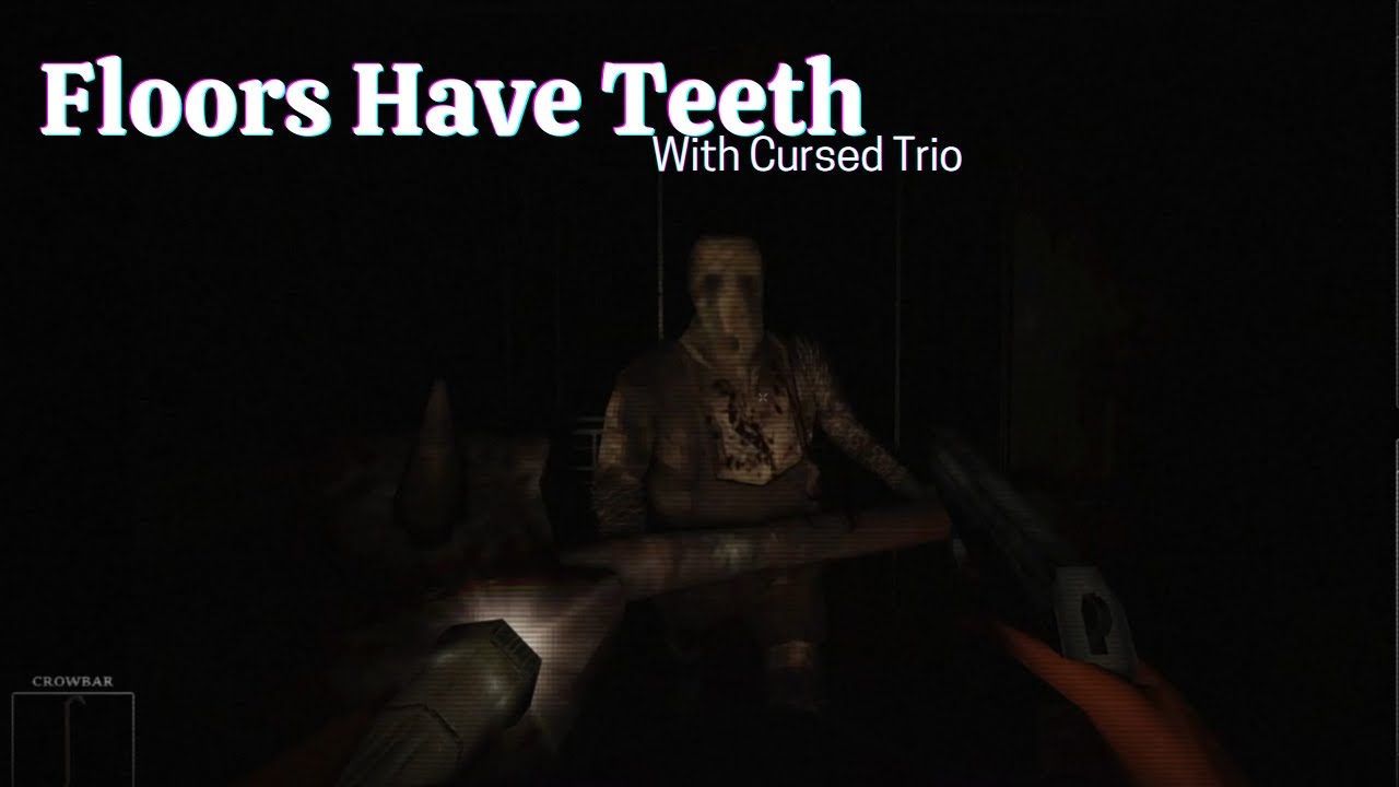 FLOORS HAVE TEETH | Roblox Horror With The Cursed Trio - YouTube