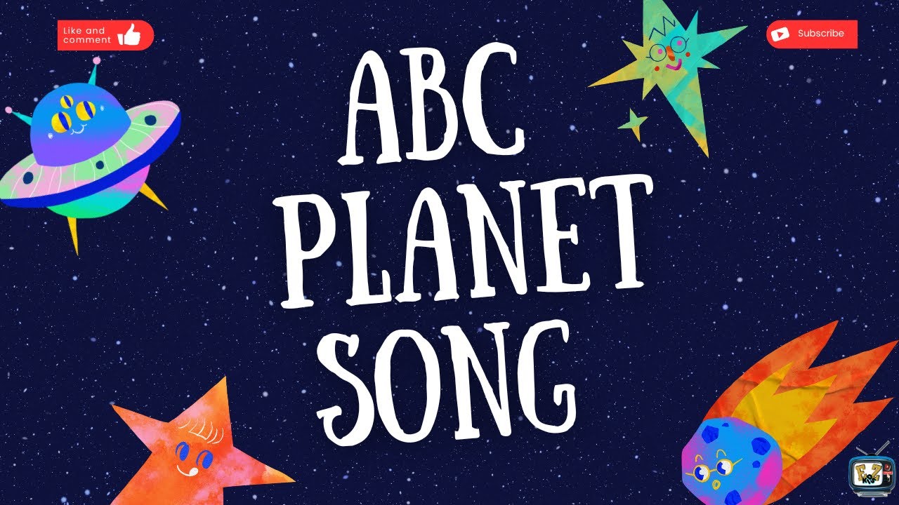 ABC Planet Song for Kids | Learn Space with Fun Alphabet ...