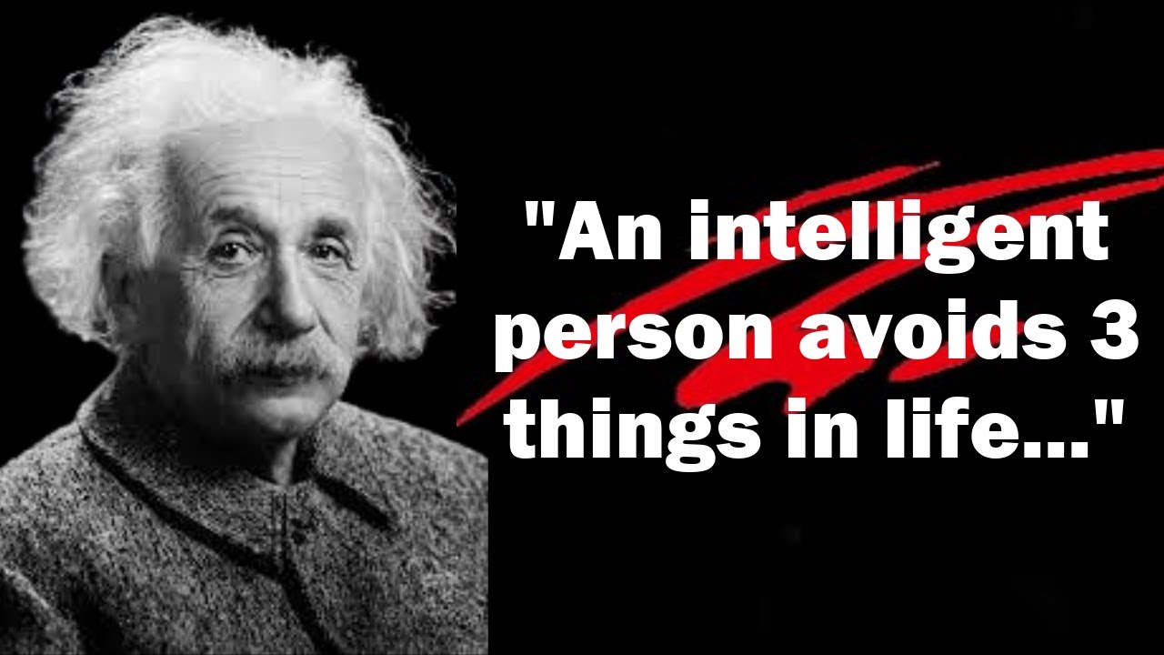 Albert Einstein's Life Lessons Men Learn Too Late In Life - YouTube
