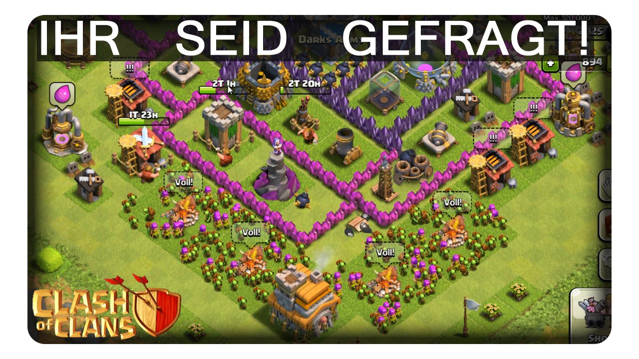 IHR SEID GEFRAGT || CLASH OF CLANS «» Let's Play CoC | Deutsch - YouTube