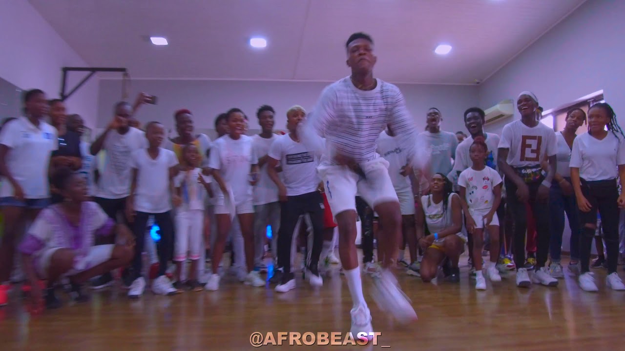 All white Dance class - YouTube