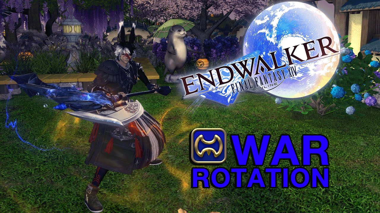 FFXIV Endwalker - Warrior Rotation 6.1 (Updated) - YouTube