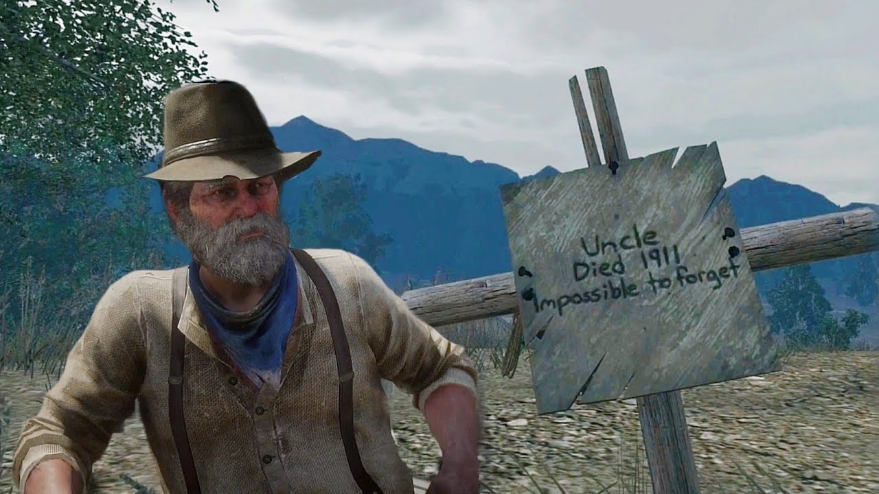 After Playing RDR2 Uncle's Death Scene Hits The Hardest - YouTube