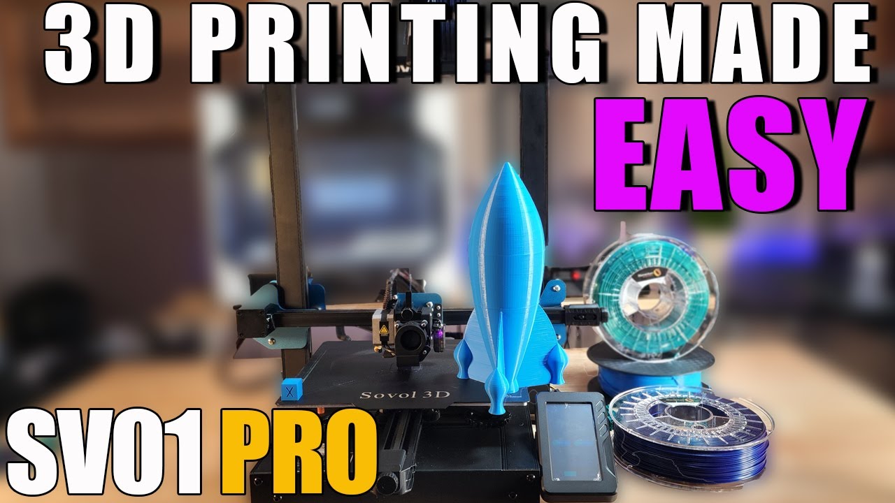 NEW SOVOL SV01 Pro Direct Drive 3D Printer - YouTube