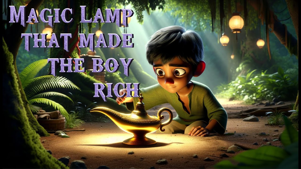 Magic Is In Your Self | (The Story of The Magic Lamp and The Rich Boy ...