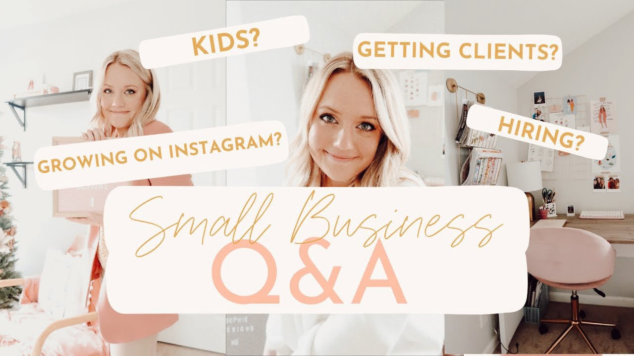 Small Business Owner Q&A - finding your style, attracting clients ...