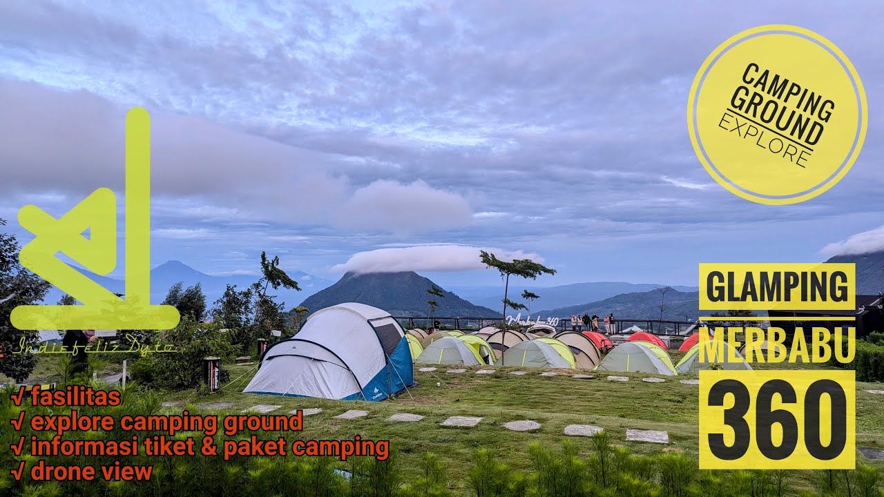 glamping merbabu 360 | camping ground dengan view 5 gunung yang bikin ...