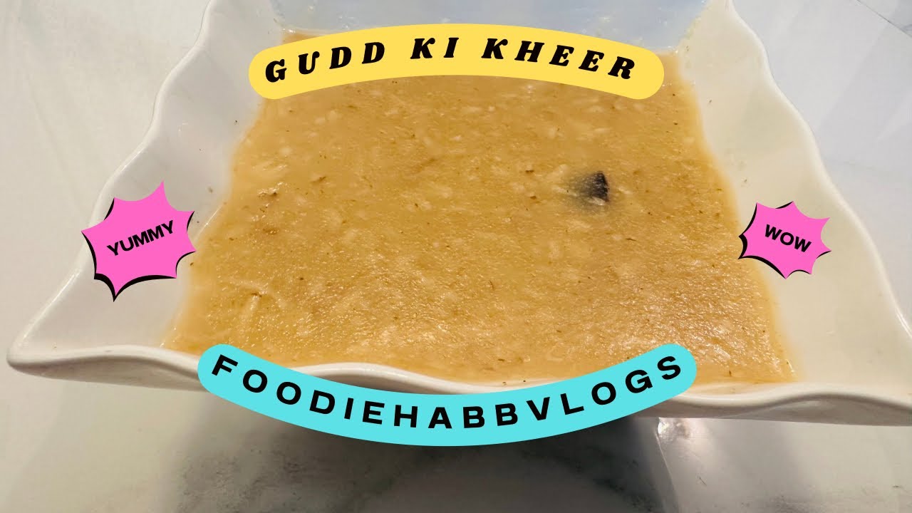 Gudd ki kheer (jaggery kheer)| Warm, Creamy & Delicious Gudd Ki Kheer ...