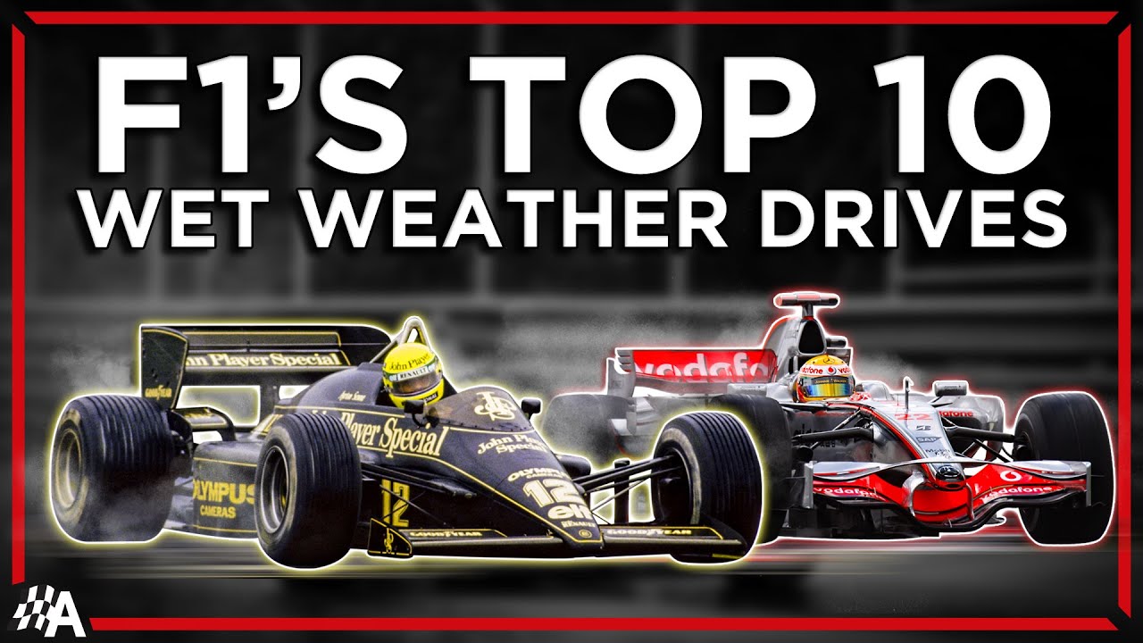 F1's Top 10 Greatest Wet Weather Drives - YouTube
