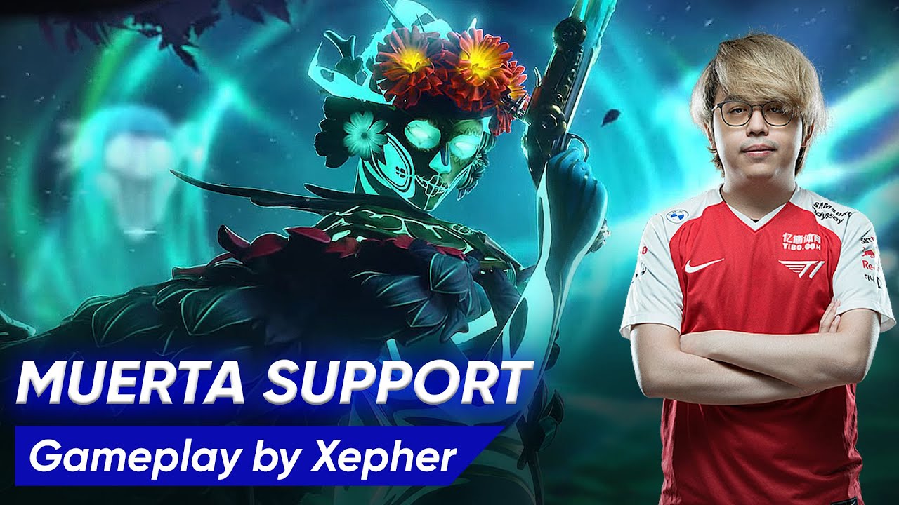 Xepher Muerta Support Replay | Dota 2 Pro Gameplay TOP MMR - YouTube