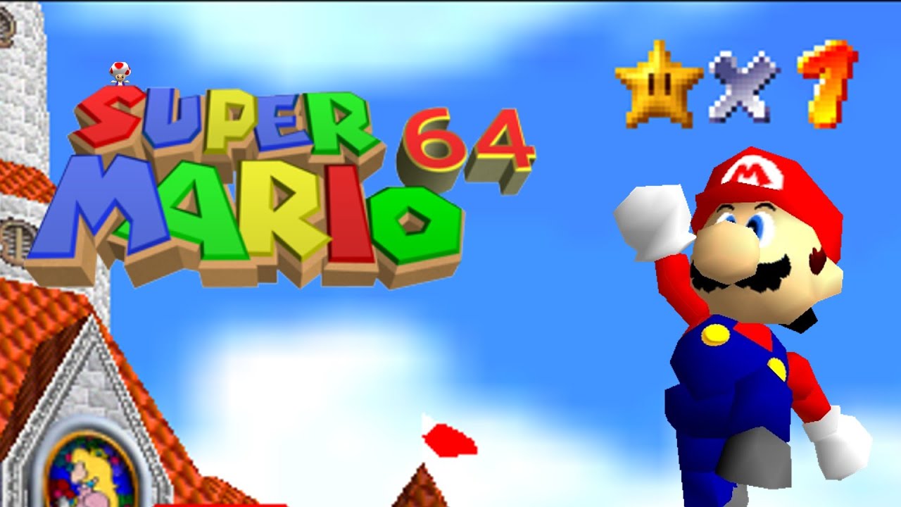 My First Time Playing (The Original) Super Mario 64! - YouTube